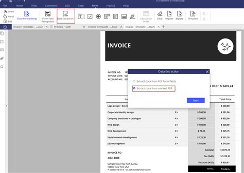 How To Extract Multiple Invoices To A Single File From Scanned Pdf Files Running Your Business