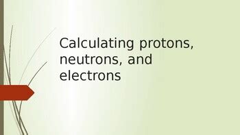 Determining Subatomic Particles Isotopes And Average Atomic Mass