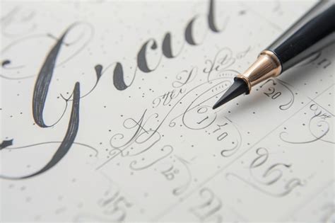 Make A Countdown Calendar Using Unique Calligraphy Generative Ai