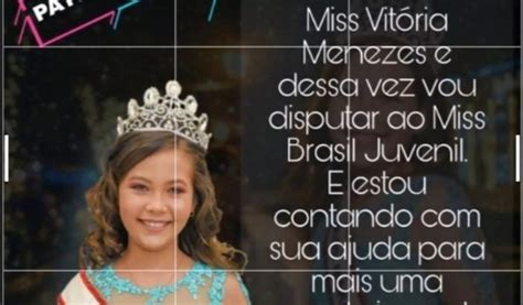 Realizar O Sonho Da Minha Sobrinha Ir No Miss Brasil Vaquinhas Online