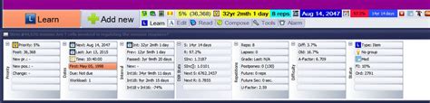 Element Data Supermemo Help
