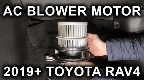 Toyota Rav How To Replace Hvac Blower Motor In Your Rav