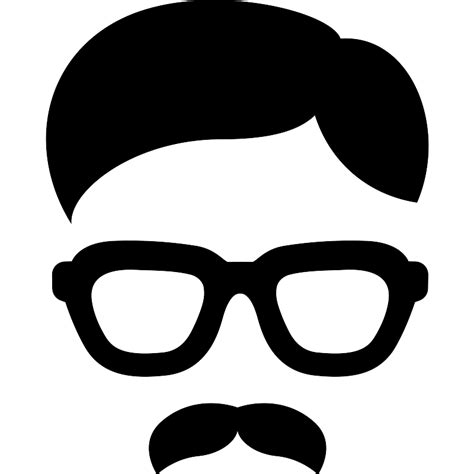 Uncle With Glasses Vector Svg Icon Svg Repo