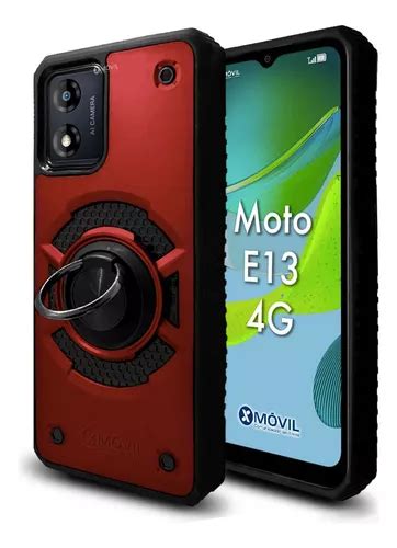 Funda Para Motorola Uso Rudo Con Anillo Sujetador Xmovil Meses sin interés
