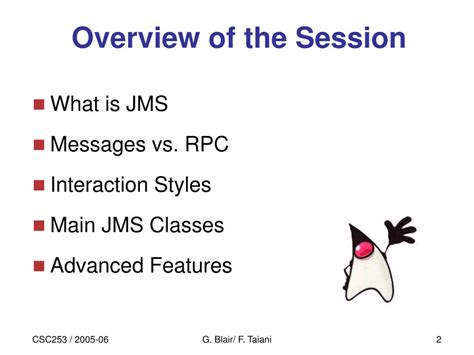 PPT Technical Stream Session 4 Java Messaging Service PowerPoint