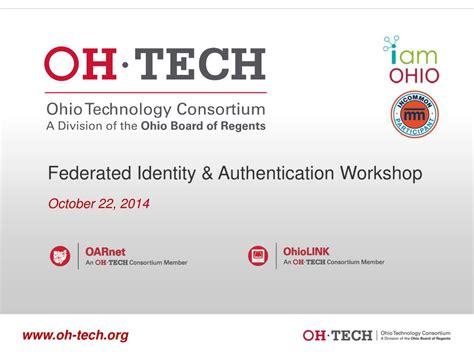 Ppt Federated Identity And Authentication Workshop Powerpoint Presentation Id5987670