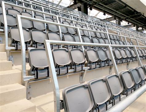 Standing Rail Creates Spectator Space Metal Construction News