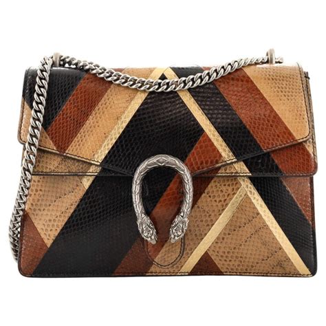 Gucci Dionysus Bag Patchwork Python Medium At 1stdibs