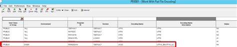 Encoding A Text File From A Table Conversion In Ansi Format — Oracle Mosc