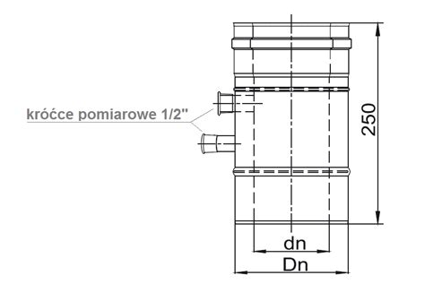Rura z króćcami pomiarowymi id Einstel pl