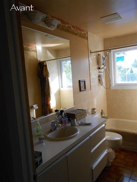 Avant Après Une Salle De Bain Champêtre Au Goût De La Mer Martine