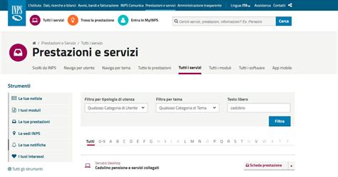 Come Richiedere Il Cedolino Di Pensione All INPS Prestiter