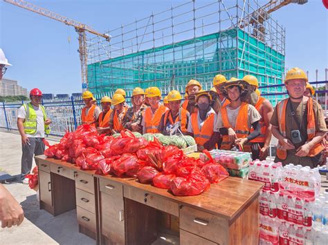 丝丝清凉意 点滴关爱情——余杭区建筑行业协会开展送清凉慰问活动 余杭区建筑行业协会