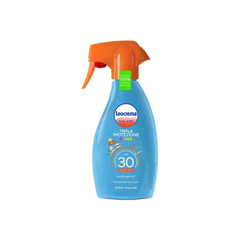 Leocrema Spray Solare Tripla Protezione Bimbi Spf 30 250 Ml