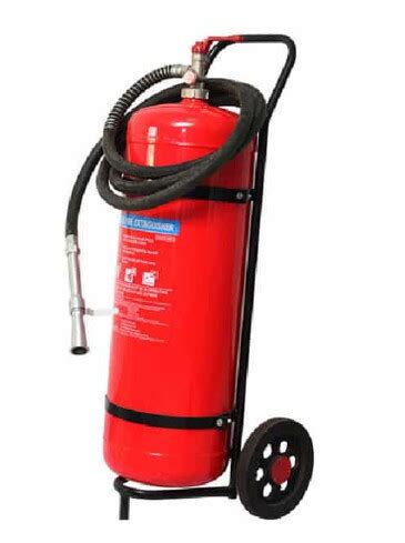 Trolley Fire Extinguisher ABC Dry Powder 25 Kg FlameTech BSI Kite Marked