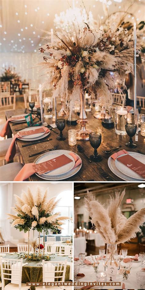 30 Dramatic Pampas Grass Wedding Ideas That Are New And Unique