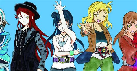Natsumi Hikari Mutsuki Kamijo Eiji Hino Aqoursheroes Pixiv