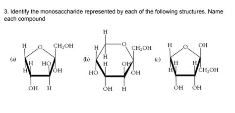 Answered 3 Identify The Monosaccharide… Bartleby