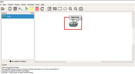 Add Cisco IOS On GNS SYSTEMCONF