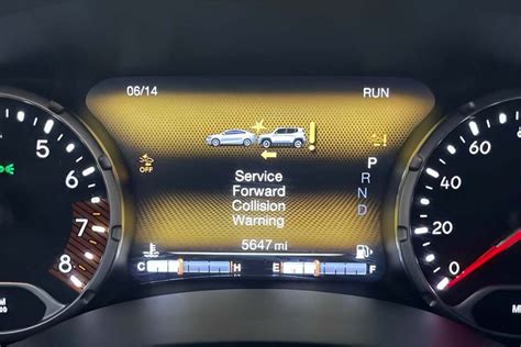 Service Forward Collision Warning 11 Common Causes And Their Fixes