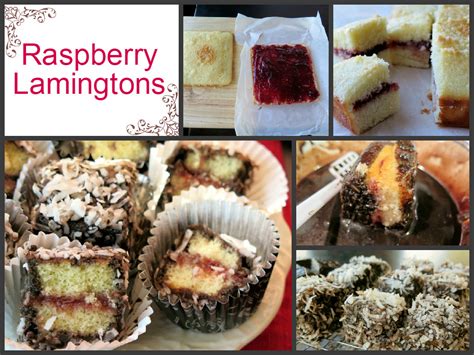 Raspberry Lamingtons Sundaysupper Cindys Recipes And Writings