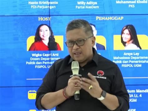 Sekjen Pdip Hasto Pemilihan Legislatif Sebaiknya Proporsional Tertutup Opsi ID Situs Berita