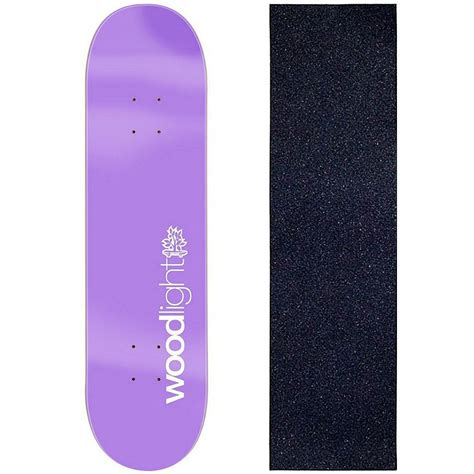Shape De Skate Profissional Wood Light Clean Purple Lixa De Brinde Virtual Skate Shop
