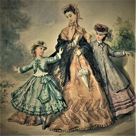 History Of Costume 1864 Fashion History Historical Fashion