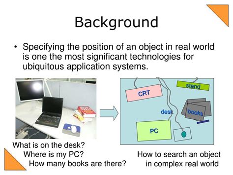 Ppt 3d Shape Information Tag For Recognizing Objects In The Real