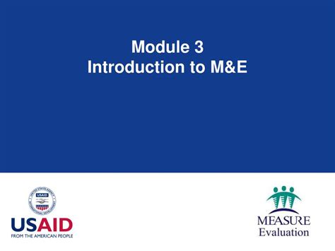 Ppt Training Modules Monitoring And Evaluation Of Population Health And Environment Phe