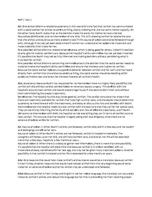 C426 Task PASSED Healthcare Values And Ethics Course Code C