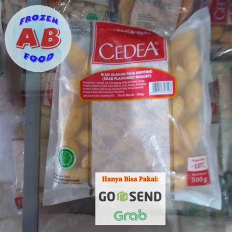 Jual Cedea Ikan Olahan Rasa Kepiting 500gr Crab Flavoured Nugget 500