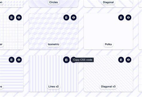 Css Background Patterns 免費背景圖產生器，可建立純 Css 背景素材