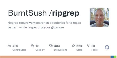 Github Burntsushiripgrep Ripgrep Recursively Searches Directories For A Regex Pattern While