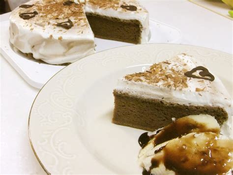 丸型で♡しっとりチョコシフォンケーキ By ♡のの♡ 【クックパッド】 簡単おいしいみんなのレシピが356万品