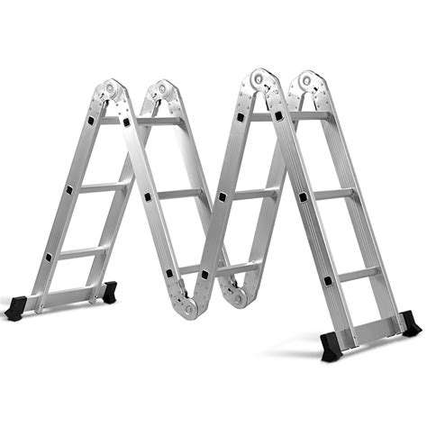 Cstway En131 330lb Multi Purpose Step Platform Aluminum Folding