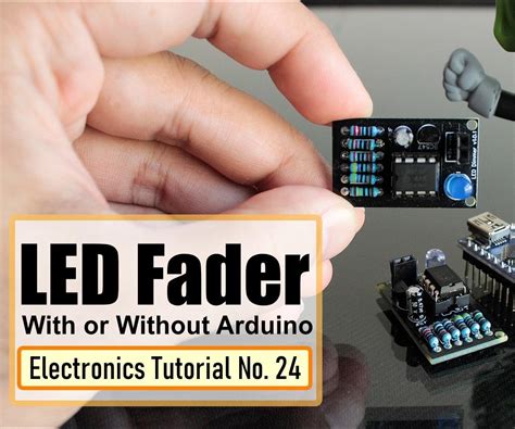 led fader with or without arduino 19 steps with pictures