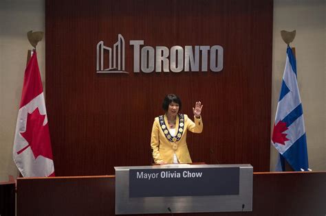 Mayor Olivia Chow Denies Claims Toronto Is A City In Decline The