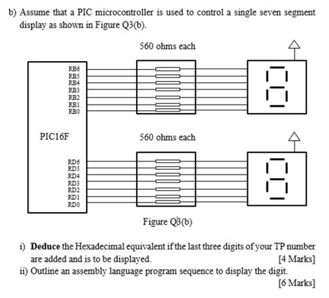 B Assume That A PIC Microcontroller Is Used To Chegg Com