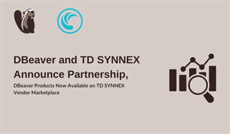 Dbeaver And Td Synnex Form Partnership Expanding Dbeaver S
