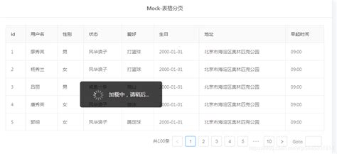 React全家桶共享单车实战开发 ——7 Antd Table 基础表格antdbasictable Csdn博客