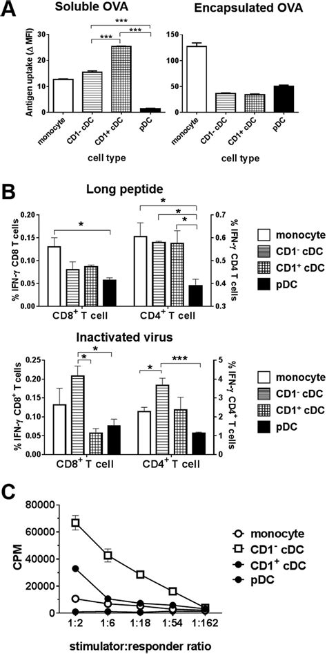 Assessment Of The Antigen Uptake Processing And Presentation