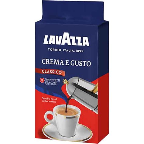 Кофе Lavazza 250г Crema e Gusto молотый Luigi Lavazza S.p.A. Италия ...