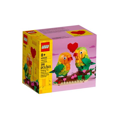 레고 발렌타인 모란앵무 Lego Kream