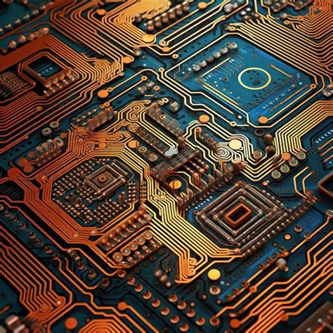 Premium Photo Integrated Circuit Board