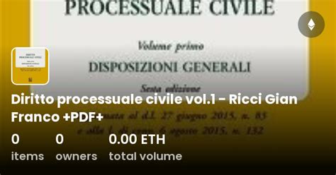Diritto Processuale Civile Vol1 Ricci Gian Franco Pdf Collection