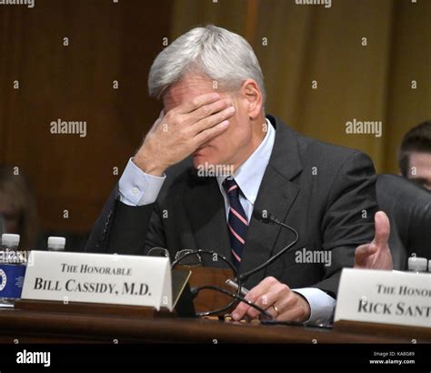 United States Senator Bill Cassidy Republican Of Louisiana Testifies