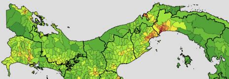 Panama Provinces Districts Townships Urban Areas Settlements