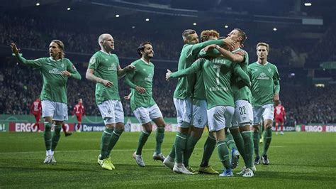 Nach DFB Pokal Show Hofft Werder Bremen Auf Eine Siegesserie News