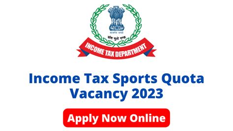 Income Tax Sports Quota Recruitment 2023 Ojas Club